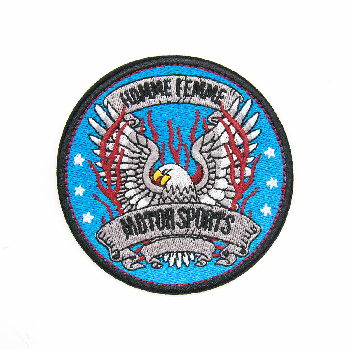 Термоаппликация на одежду Hobby&Pro 'Мотоспорт Ноmme Femme', 8,5 см