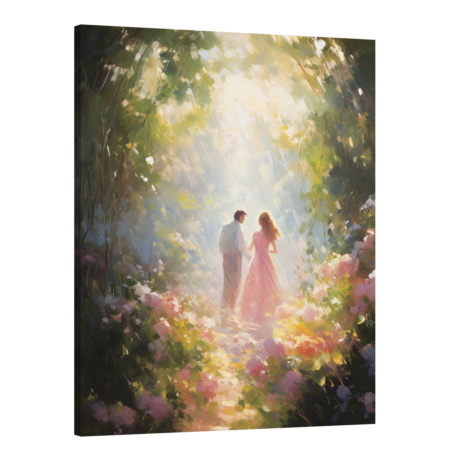 Интерьерная картина 50х70 "Любовь короля и королевы: вечность"