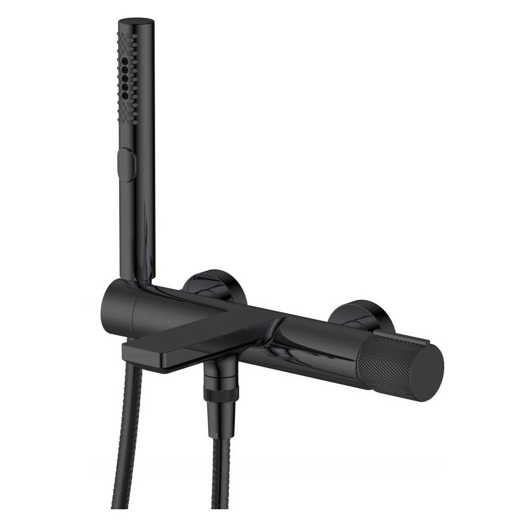 Смеситель для ванны Allen Brau Liberty 5.33006-31 черный матовый