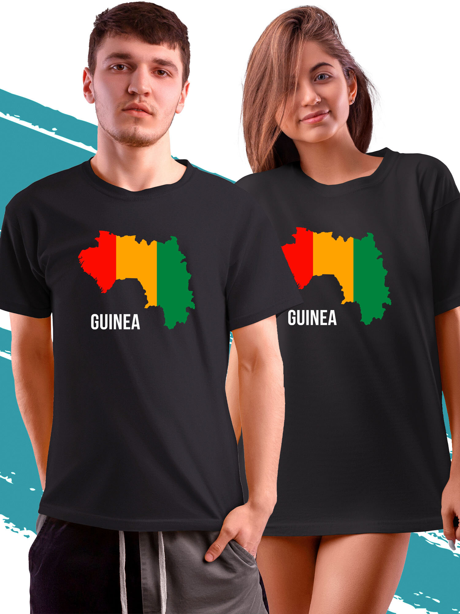 Футболка флаг Гвинеи-Guinea