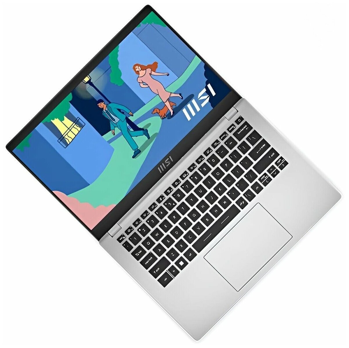 Ноутбук MSI Modern 14 C12MO-689RU 9S7-14J111-689 (Core i5 1300 MHz (1235U)/16384Mb/512 Gb SSD/14"/1920x1080/Win 11 Pro)