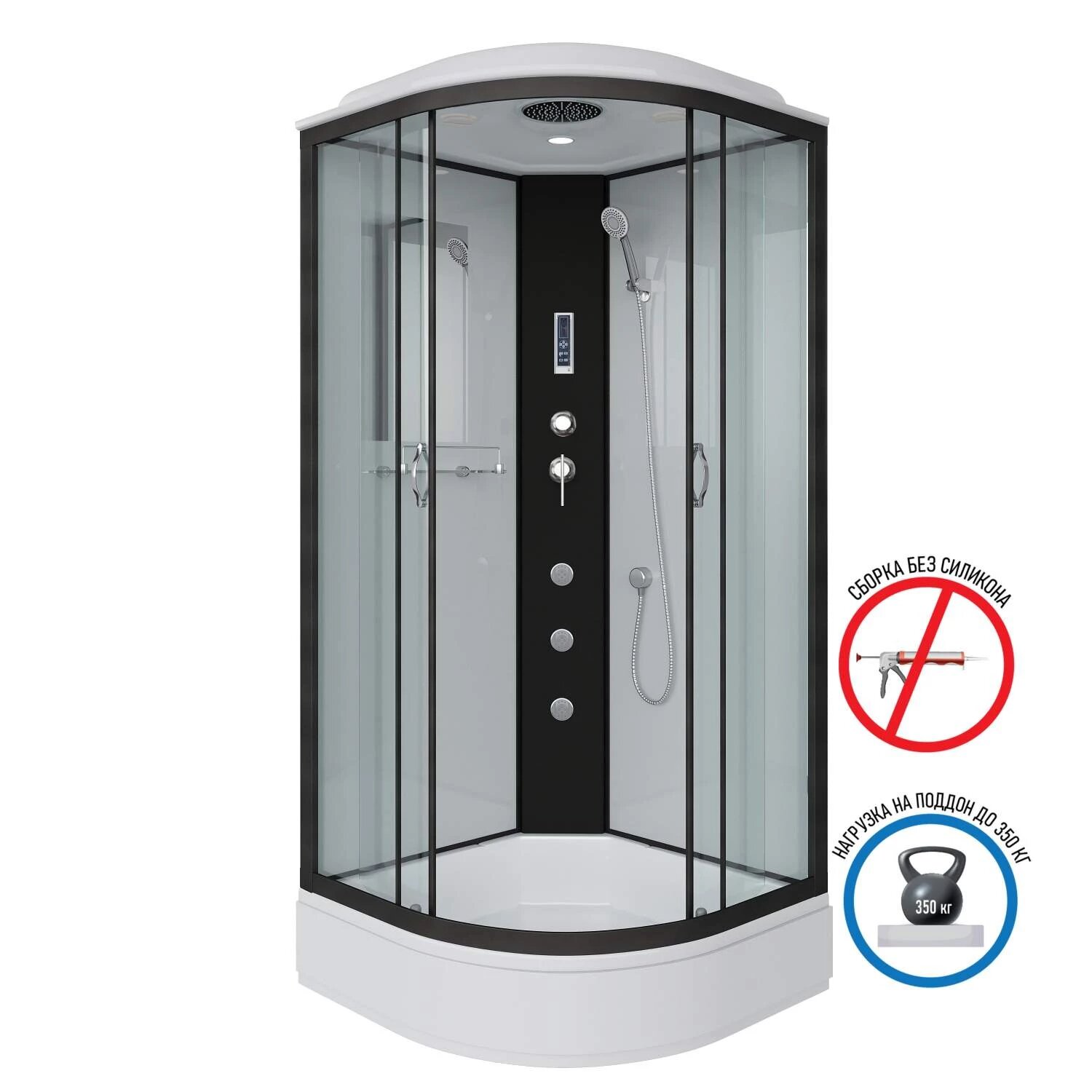 Душевая кабина Niagara NG-6703-14F (800х800х2150) 67031414F