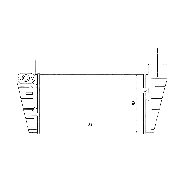 STELLOX 10-40099-SX (1040099_SX / 8E0 145 805 L / 8E0145805L) интеркулер\ Audi (Ауди) a4 1.8t 00-04
