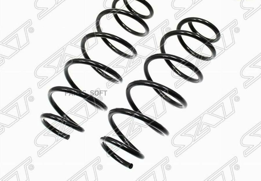 Комплект пружин 2шт передние MAZDA 2/DEMIO/VERISA/FIESTA 03- SAT ST-43781 | цена за 1 шт