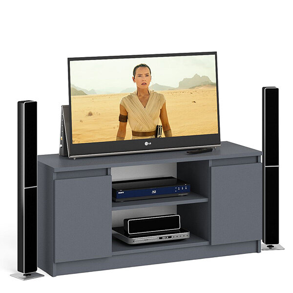 Тумба ТВ Мори МТВ1200.1, цвет графит