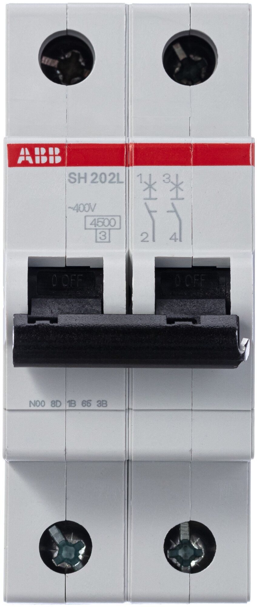 Автоматический выключатель ABB 2-полюсной sh202 c32 6kA 32А 2CDS212001R0324