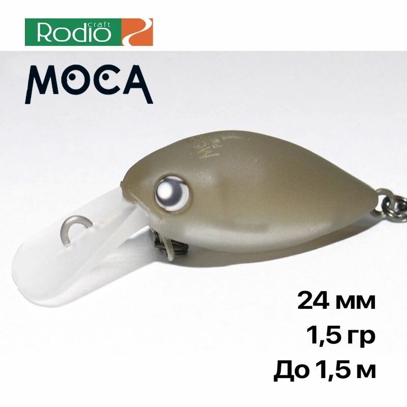 Воблер форелевый Rodio Craft Fat Moca Jr DR F, 24 мм, 1,5 гр, #22