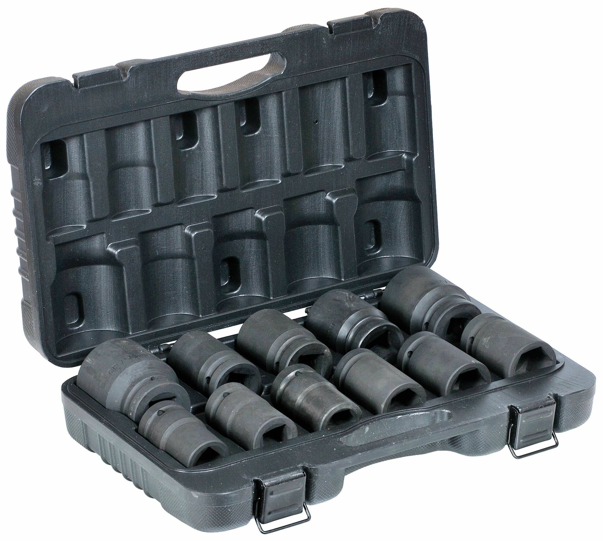 Набор головок ударных 1 (11 предметов, L 80 mm, для УКМ, кейс) Автодело