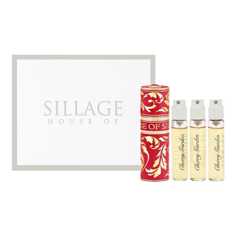 House of Sillage Ruby Travel Spray Cherry Garden Parfum 4х8 мл, духи Унисекс