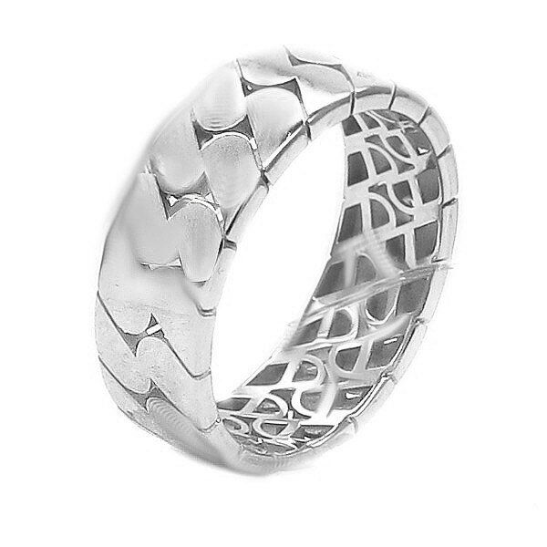 Кольцо, серебро, 925 проба, родирование