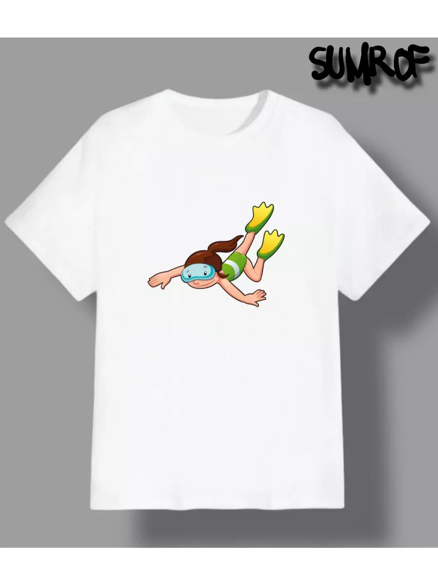 Футболка русалка