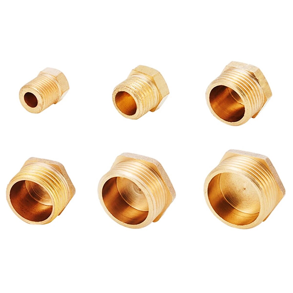 Латунные фитинги для труб 1/4", Male Plug
