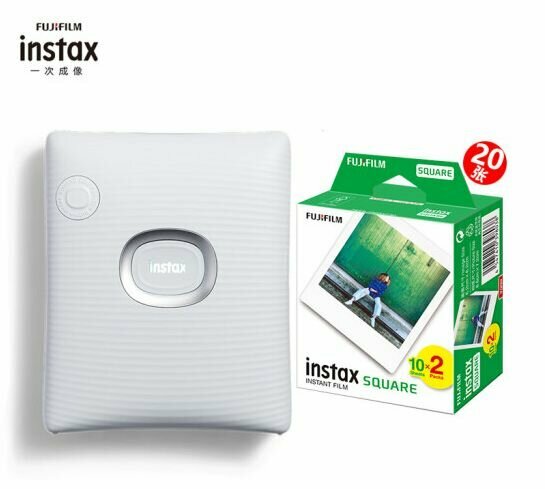 Фотопринтер Fujifilm Instax Square Link Ash White