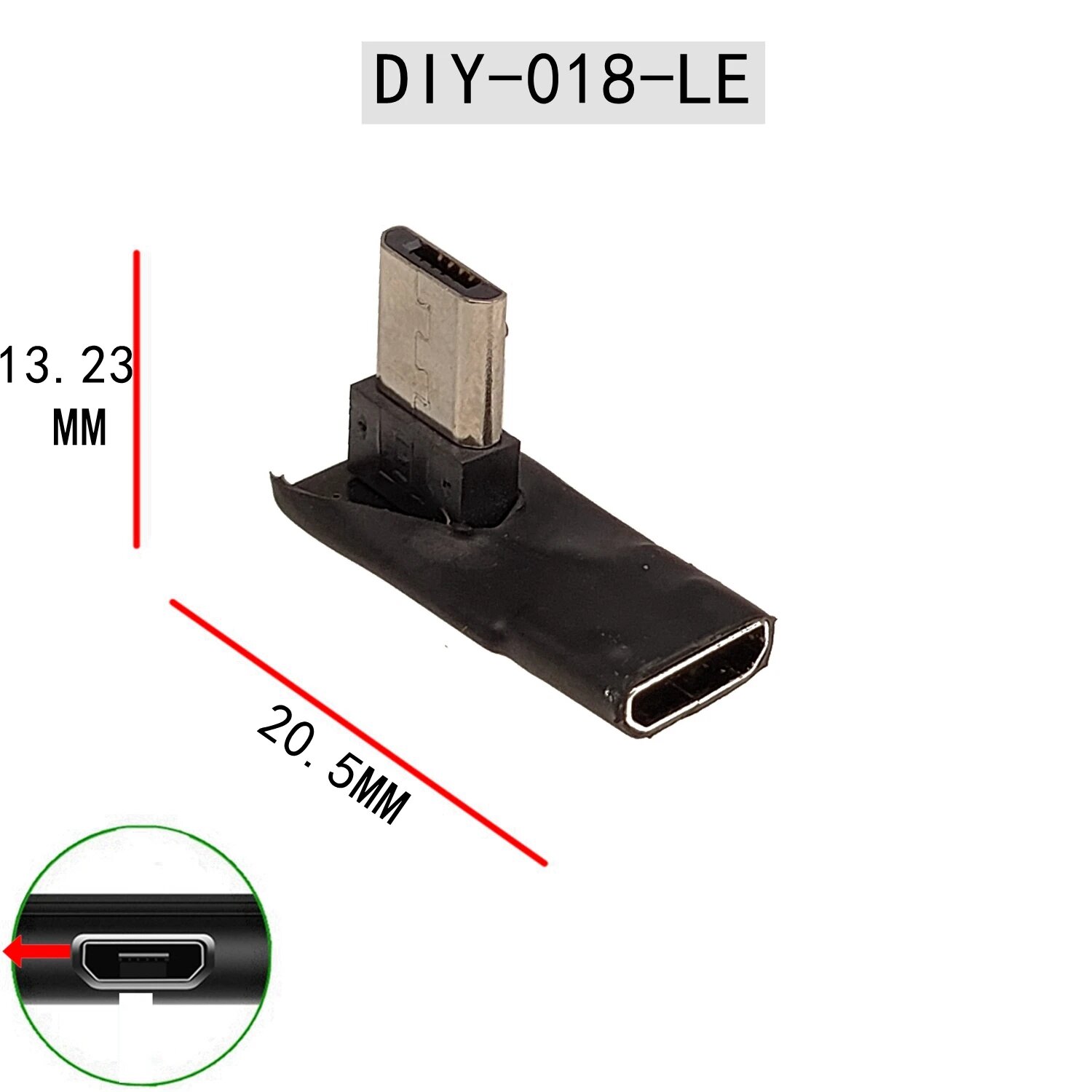 Micro USB на Mini USB переходник