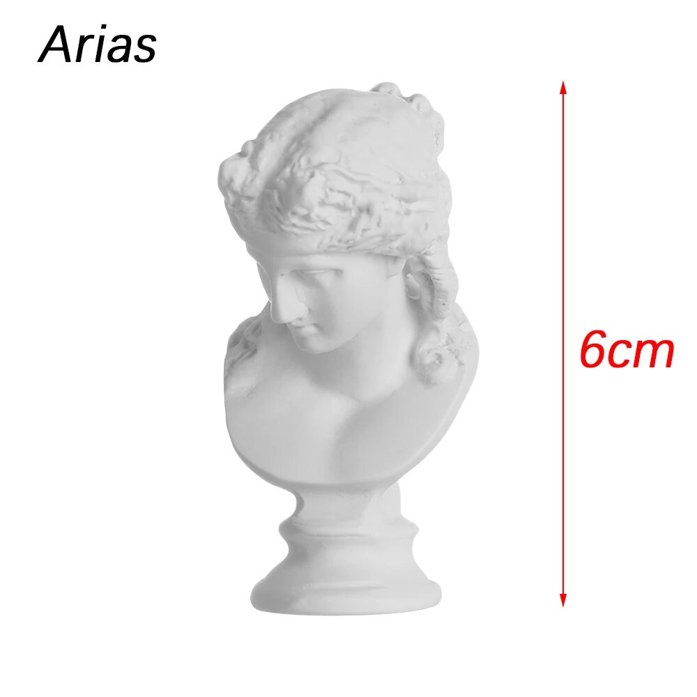 Миниатюрная гипсовая статуэтка Давид 2 Arias