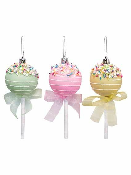 Набор елочных украшений Феникс 3 шт, из Полистирола, 6х14х6 см (93288)