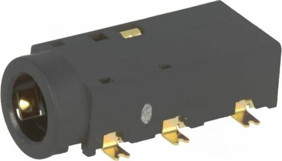 Гнездо LUMBERG 1503 15 VP3 Гнездо Jack 3,5мм "мама" stereo Кол-во полюс: 4 на PCB 1шт