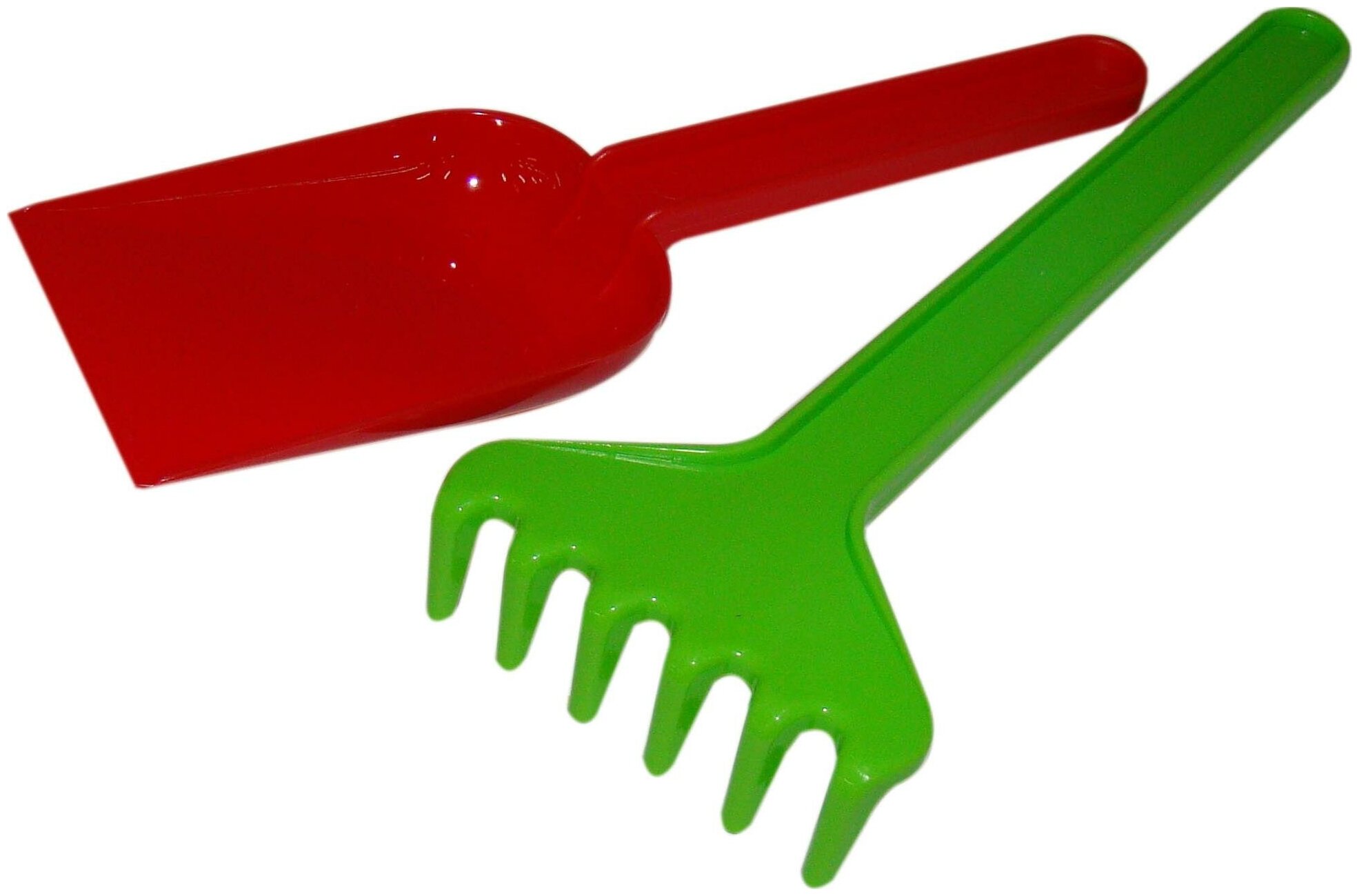 Песочный Набор №1 (лопатка, грабли) 0507, (Полесье) Песочный набор №1 подходит для детей от 1 до 3 лет.