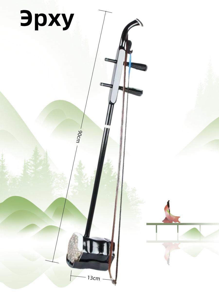 Для начинающих, эрху, с подарочными аксессуарами, Китайский классический струнный инструмент-wangbo8