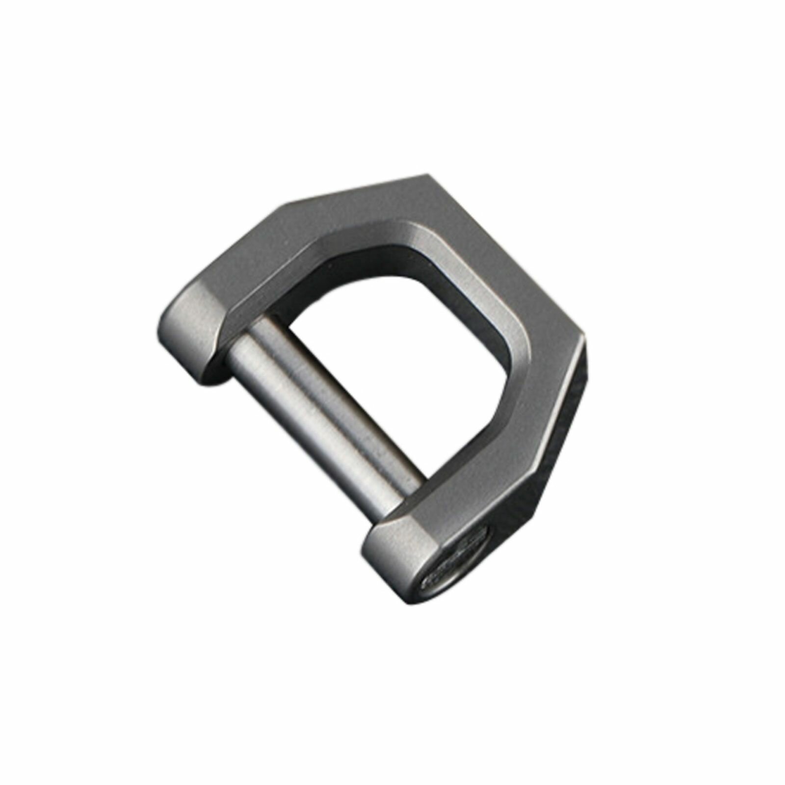 Аксессуары для туризма, D-образный многофункциональный открытый титановый карабин - маленький размер