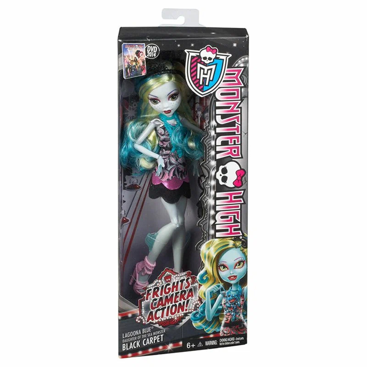 Monster High Frights Camera Action Black Carpet / Монстр Хай кукла с тщательно продуманными костюмами и аксессуарами