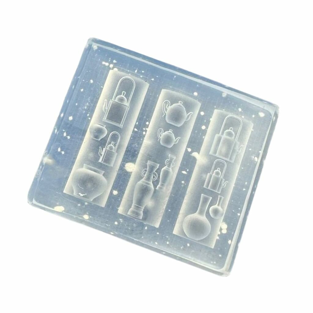 3D трехмерная ваза, ваза для свечей, форма вырезания нейл-арта-C179