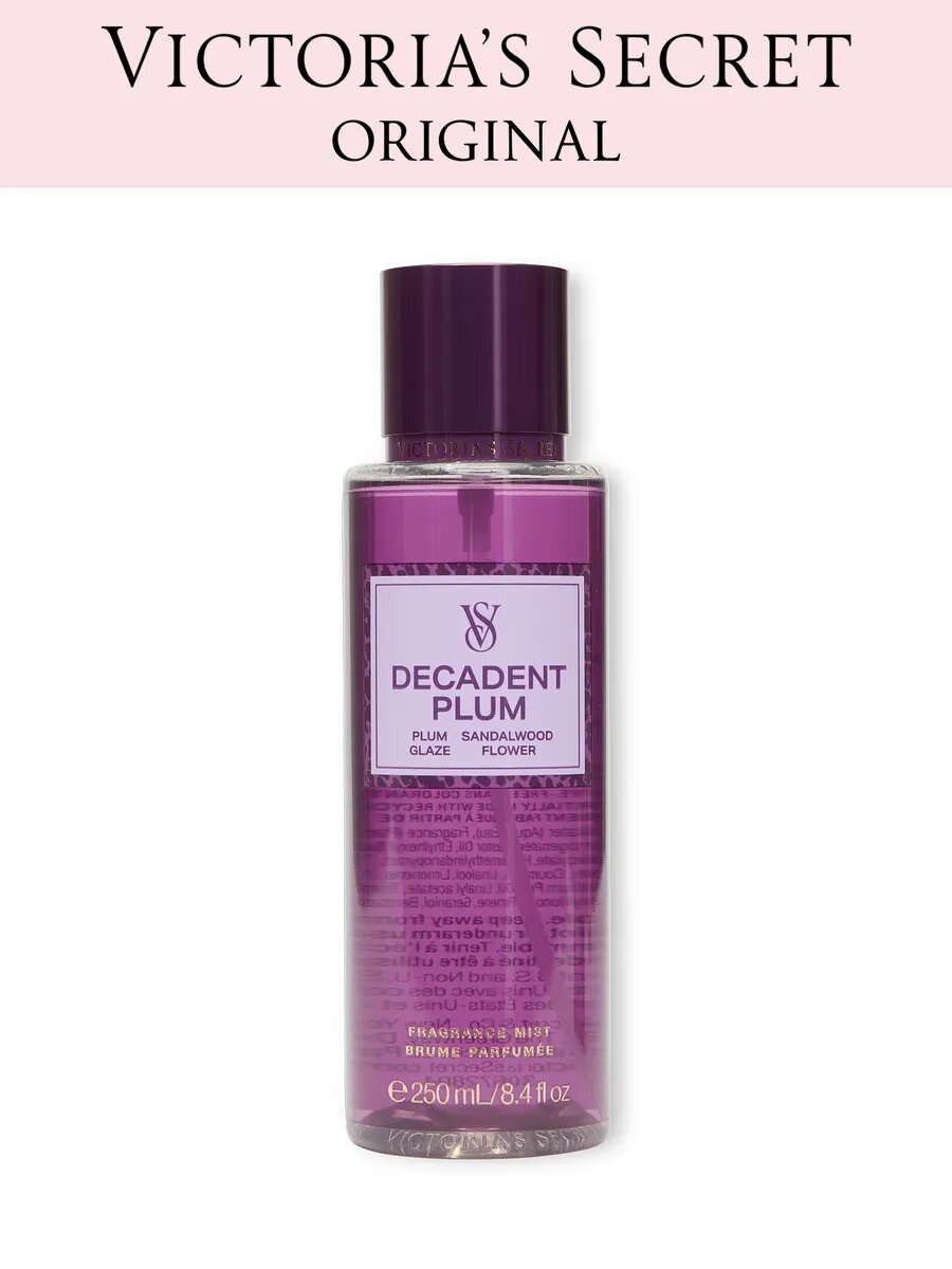 Мист Victoria's Secret "Decadent Plum" парфюмированный, женский, 250мл