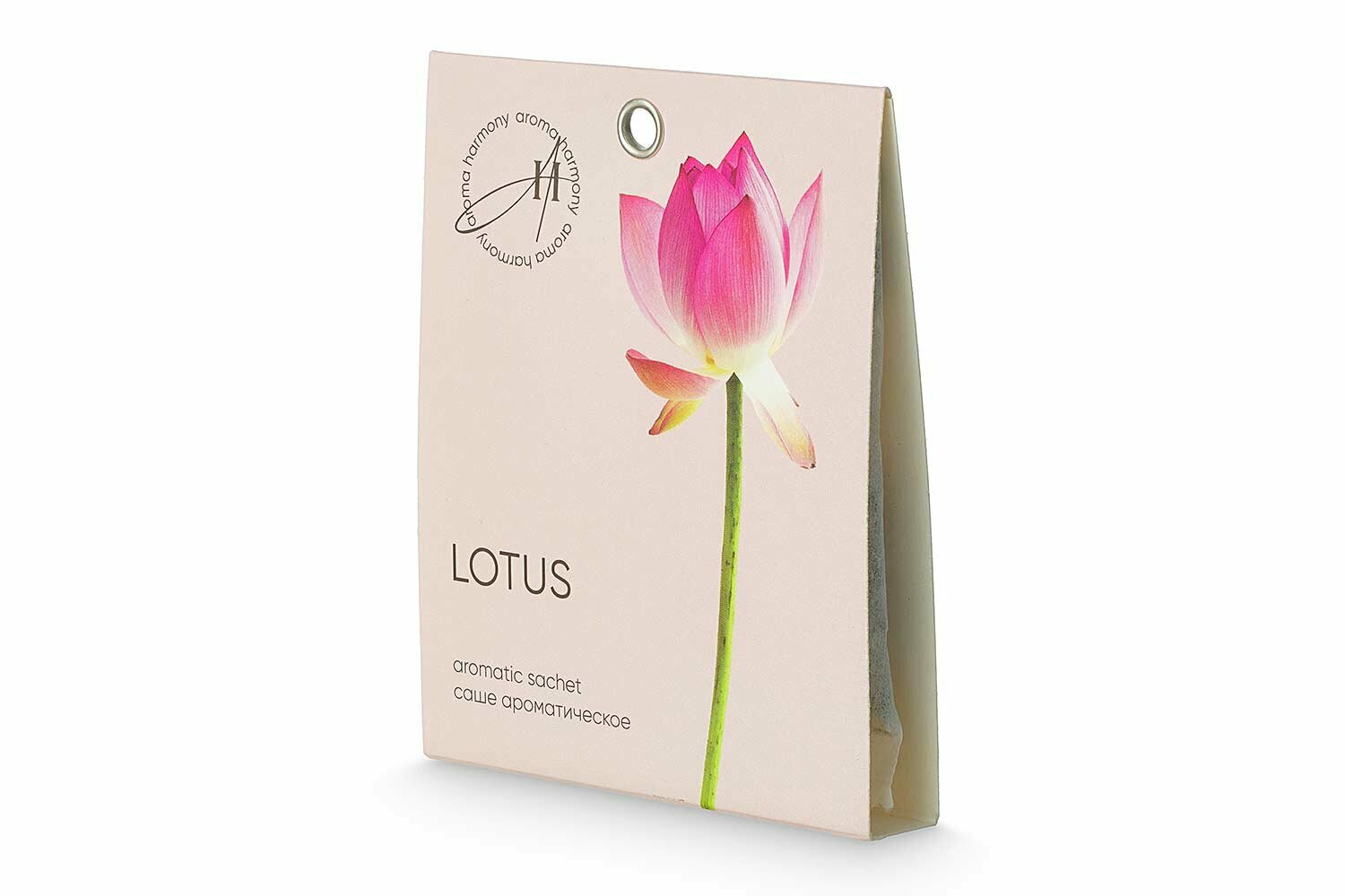 Spring Lotus ароматическое саше для дома с древесной основой и нежным лотосовым ароматом