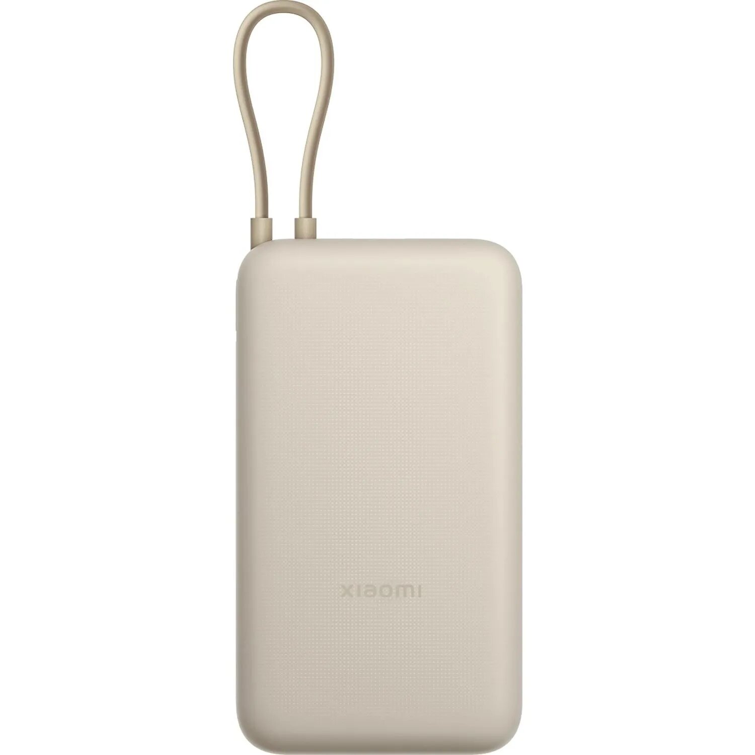 Внешний аккумулятор XIAOMI 33W, 20000 mAh, встроенный кабель, Tan GL