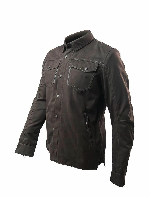 Мотокуртка (моторубашка) STARKS ROOM BIKER EVO (темно-коричневый)