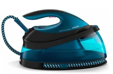 Утюг паровая станция Philips GC7833/80 синий/черный