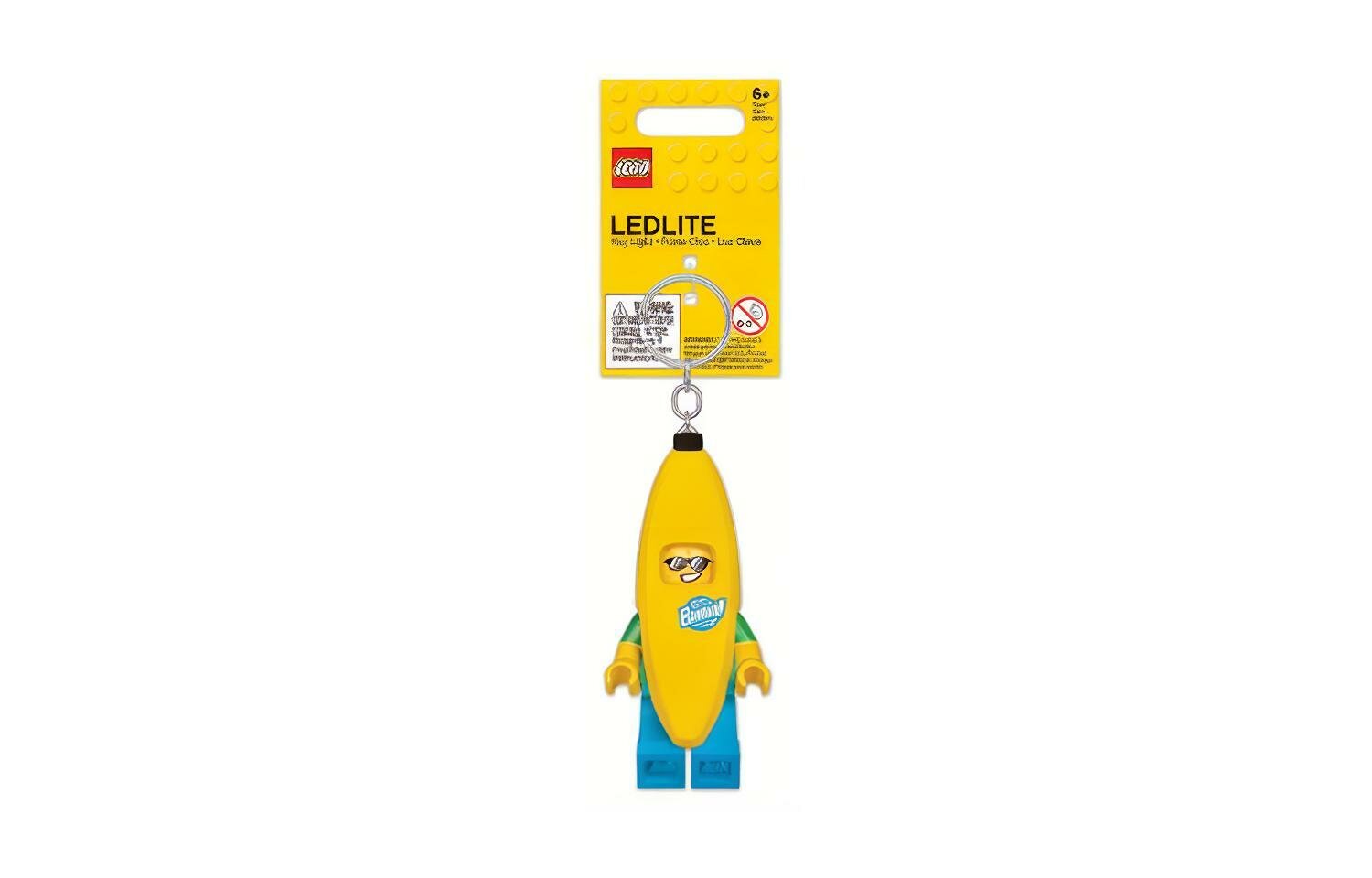 LEGO Classic Collection Banana Glow Keychain Building Blocks 1 KE118 null