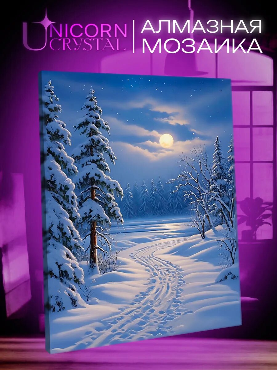 Алмазная мозаика Зимние