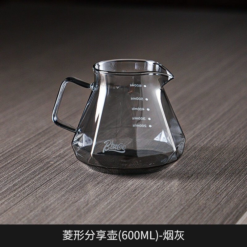 ⭐✅Кофейник Bincoo, набор для заваривания кофе, стеклянный кофейник для совместного использования, американский фильтр V60 для заваривания кофе⭐