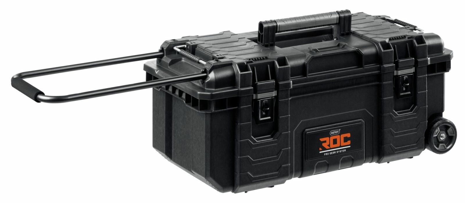 Ящик тележка Keter пластиковый, на колесаx, объем 28 л, серия ROC PRO GEAR 2.0