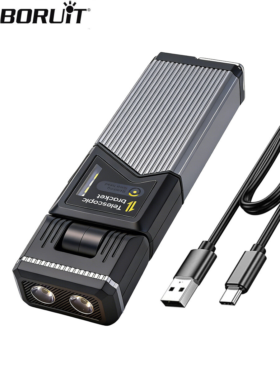 Рабочий фонарь телескопического фонаря BORUiT