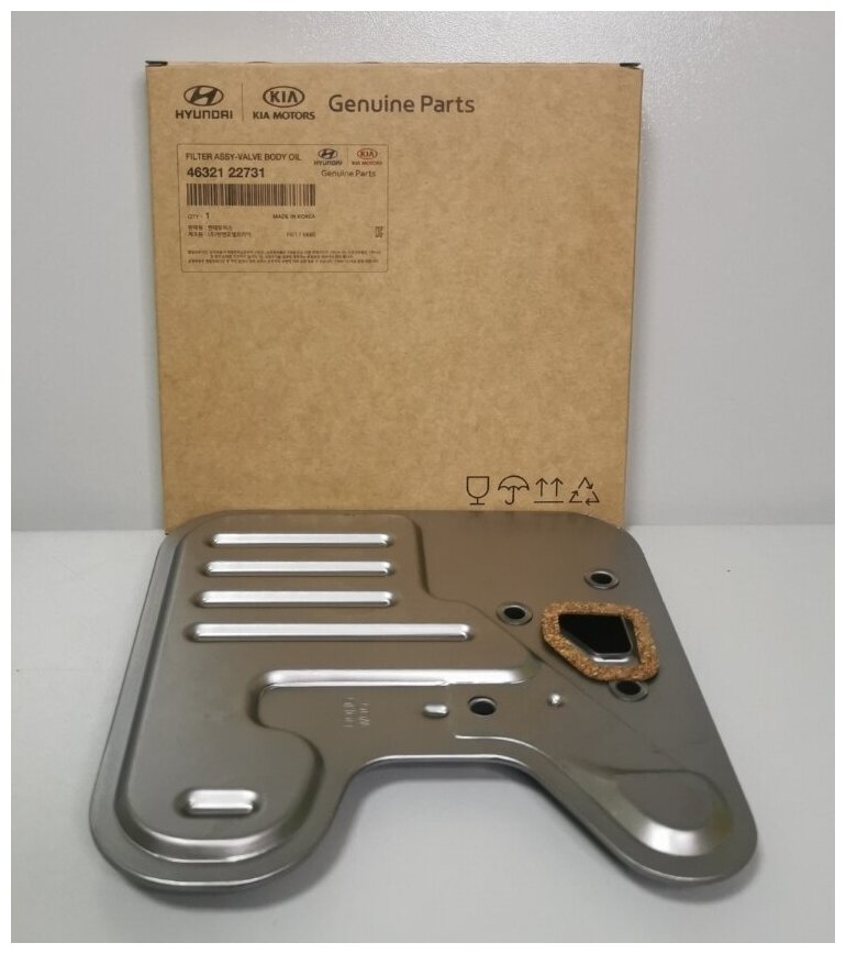 Фильтр АКПП Хендай Акцент ТаГаз, Элантра HD 2000-2006, Гетц 2002-2011, Матрикс 2001-2011, Киа Рио 2006-2011 / арт. 4632122731 / бренд MOBIS