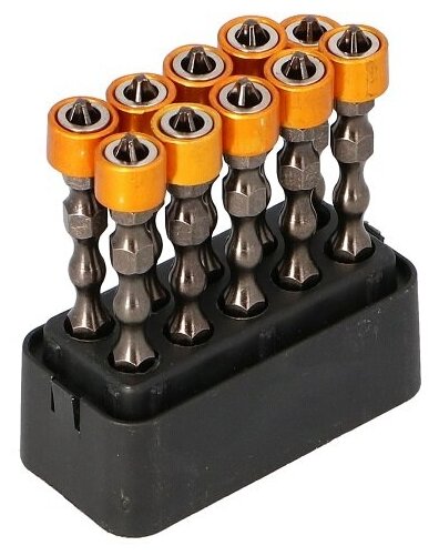 Бита DRAUMET двусторонняя PH2 с ограничителем 65 мм 10 штук