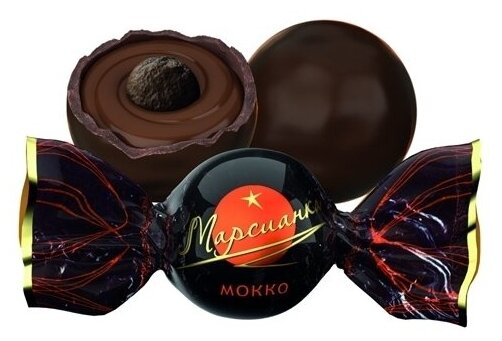 Конфеты Марсианка Мокко, 4 упаковки по 1 кг