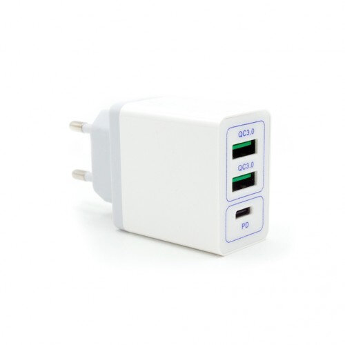 Сетевое зарядное устройство Ks-is Qilli KS-365 USB QC3.0 от электрической сети