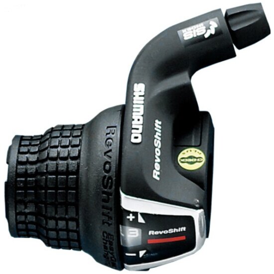 Шифтер Shimano Tourney, RS35, лев, 3(SIS)ск, тр. 1800мм, б/уп.