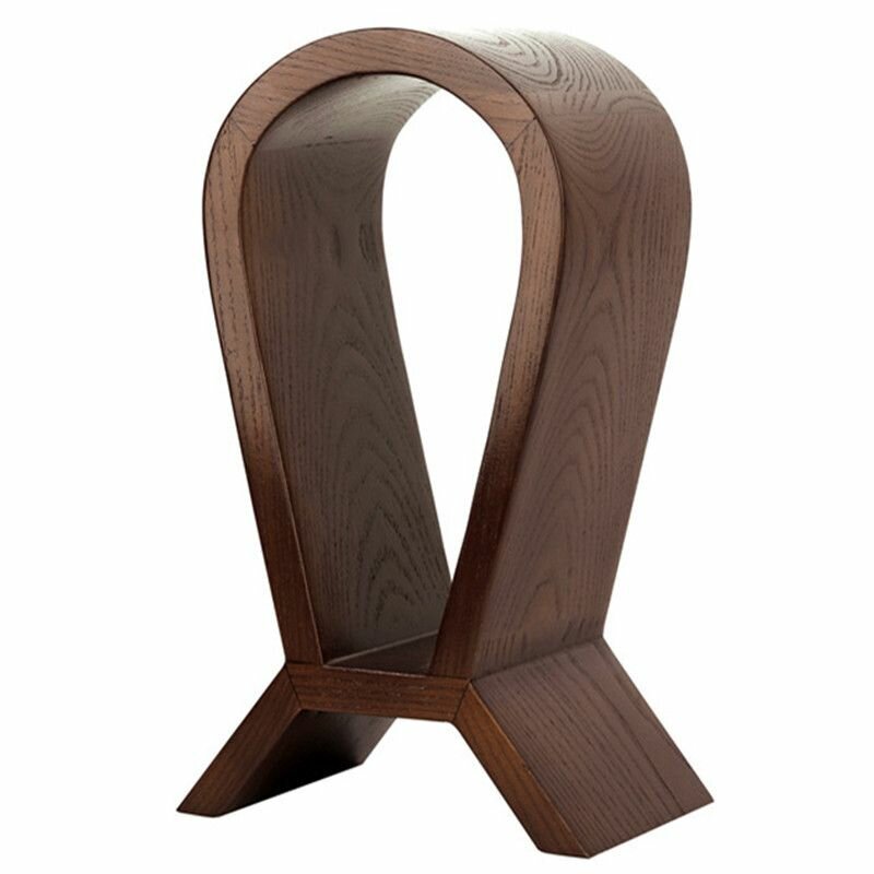 Подставка из дерева для полноразмерных, мониторных наушников