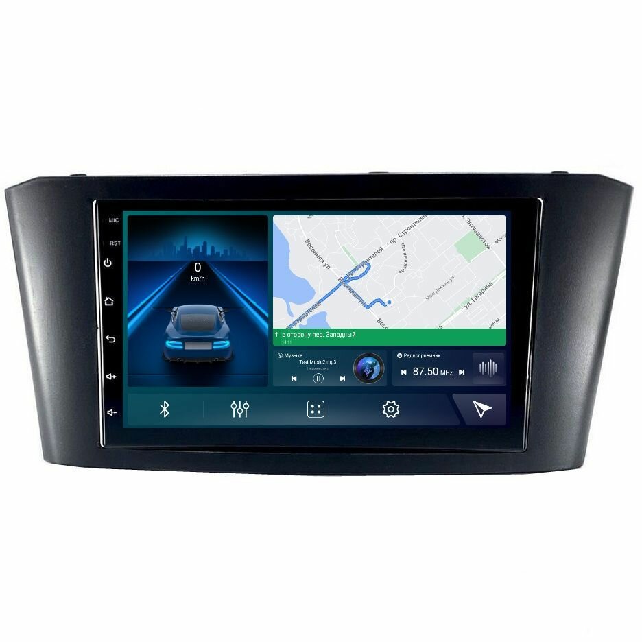 Магнитола CRS-300 Тойота Авенсис T250 Toyota Avensis II 2003-2008 - Android 13 - Процессор 8 ядер - Память 4+64Gb - Carplay - DSP 36 полос - 4G(Sim)