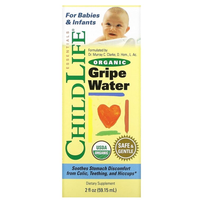 ChildLife Essentials, Органическая Вода против коликов, 59,15 мл