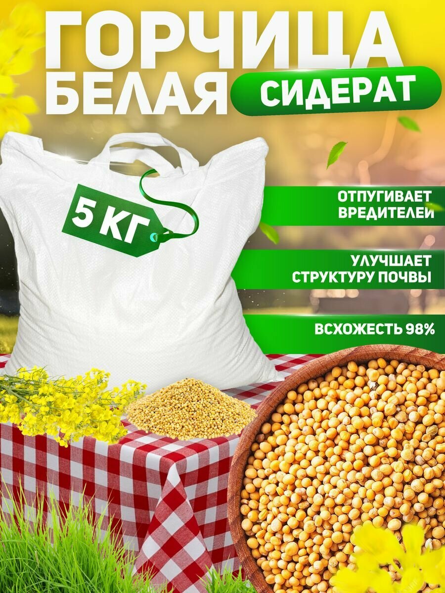 Купить горчицу для посева уфа — купить по низкой цене на Яндекс Маркете