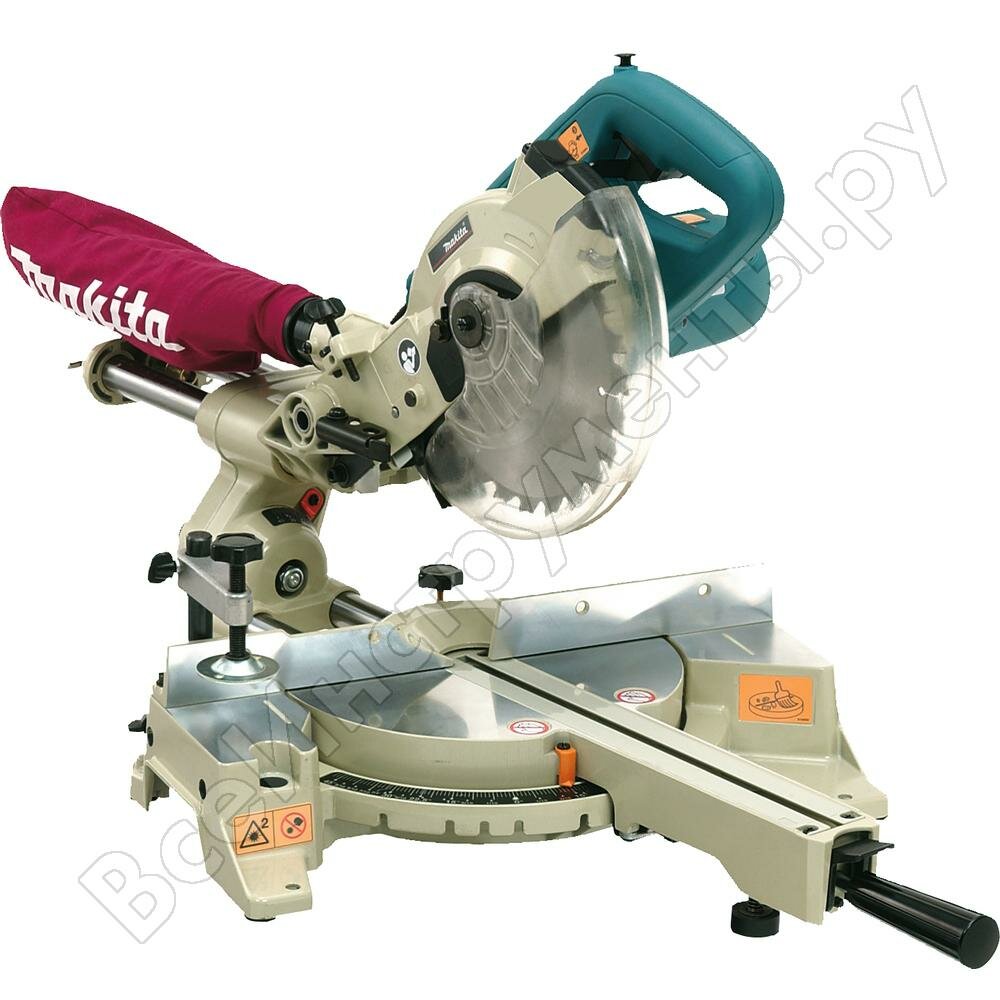 Торцовочная пила Makita LS0714N, 1010 Вт, 6000 об/мин, глубина пропила 52 мм