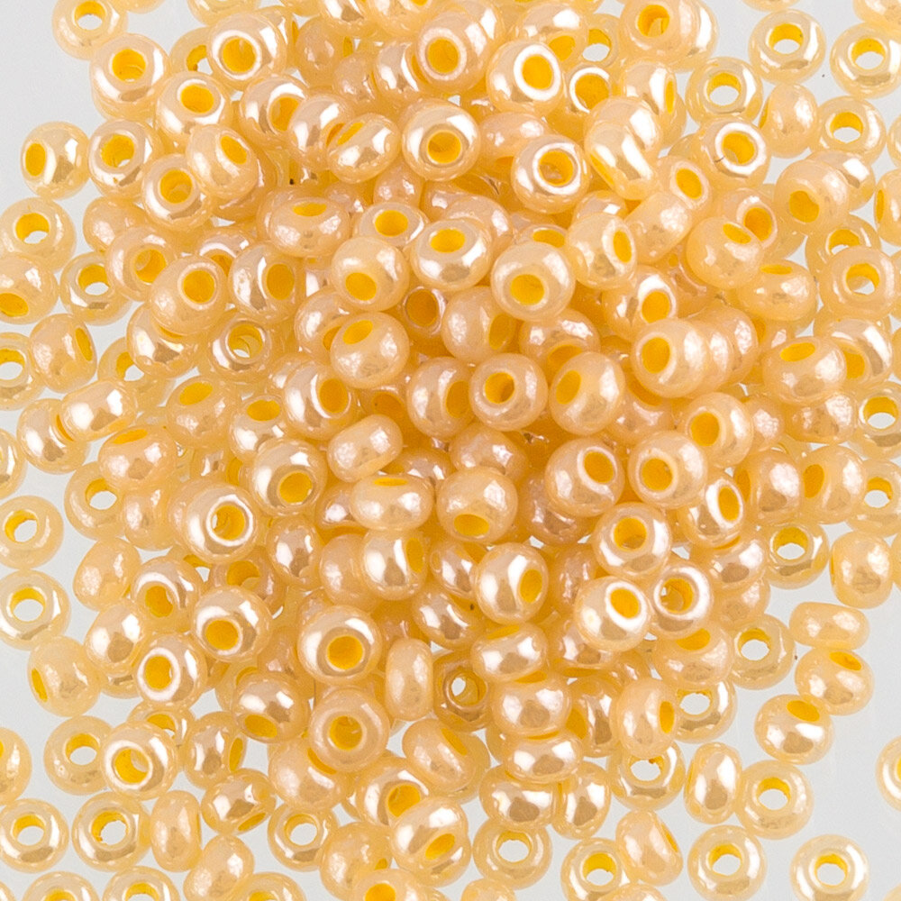 Бисер Чехия "GAMMA" круглый 10/0 2.3 мм 5 г E357 желтый ( 37386 )
