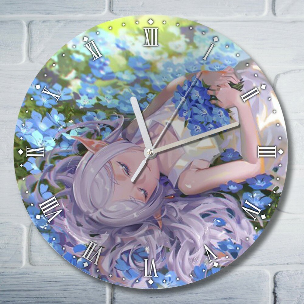 Настенные часы УФ "аниме провожающая в последний путь Фрирен (ферн, старк) - 10210"