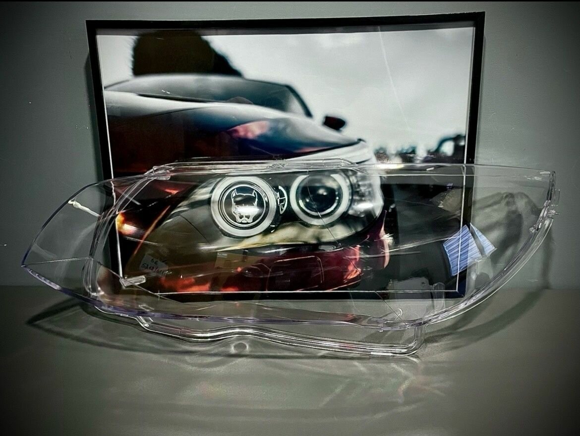 Стекло фары для BMW 3 E92 2008 - 2013 Левое