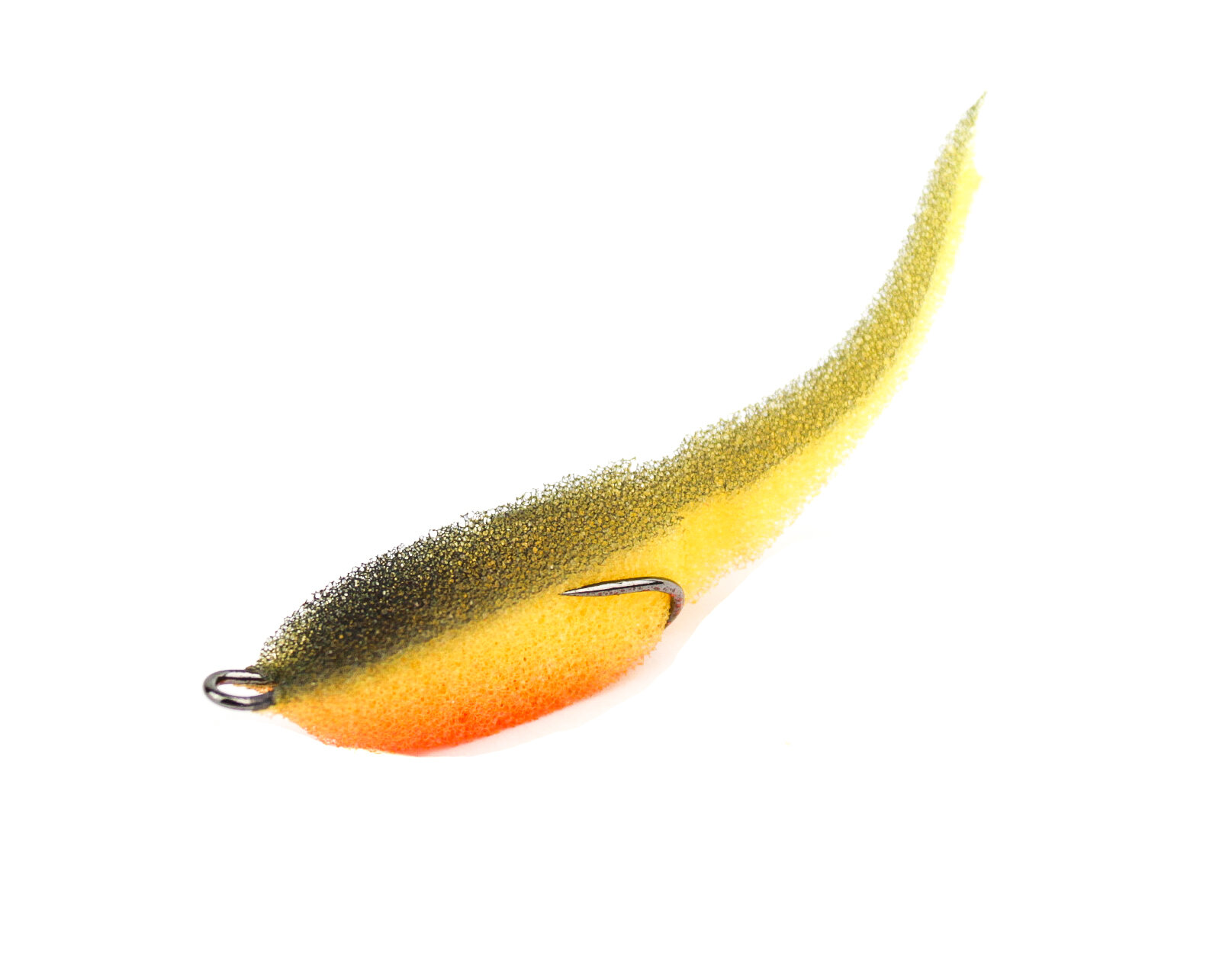 Волжские джиги поролоновая приманка 95 мм 215 УФ упаковка 4 шт для ловли щуки